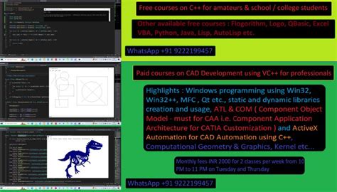 Cad Developer Factory Training And Consultancy On Linkedin Free C Course And Paid C Course