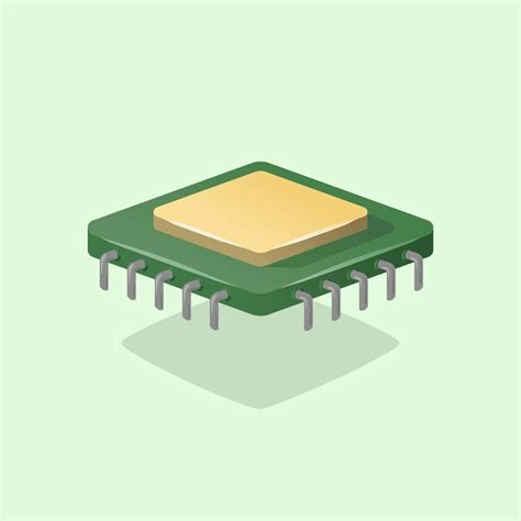 Borderless Computer Processor Illustration 14867220 Vector Art At Vecteezy