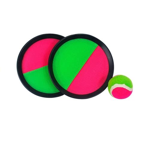 Set De Joaca Cu Velcro Arunca Si Prinde Mingea Emag Ro