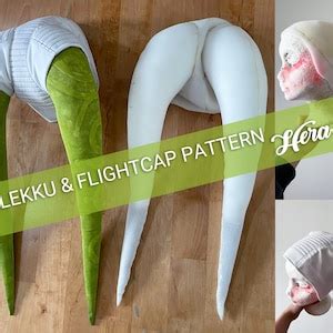 Hera Syndulla Rebels Twi Lek Inspired Lekku Flight Cap PATTERN BUNDLE Etsy