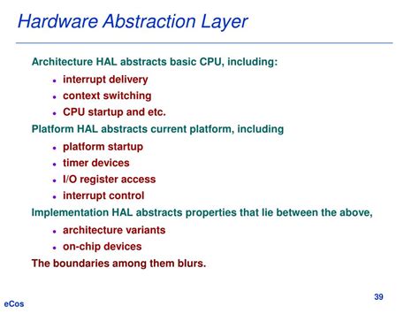 Hardware Abstraction Layer Operation At Gail Key Blog