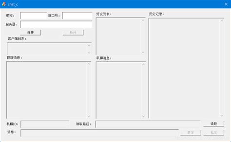 网络编程 基于mfc的仿qq聊天室 2020mfc聊天工具项目 Csdn博客