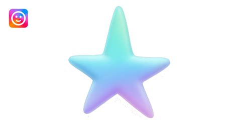 Pastel Heart Emoji That Looks Like A Shooting Star Emoji Ai Emoji