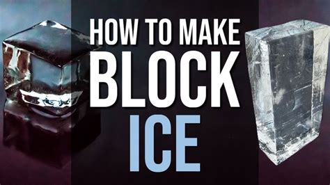 How To Make Block Ice Hunting Waterfalls