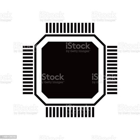 중앙 처리 장치 아이콘 0명에 대한 스톡 벡터 아트 및 기타 이미지 0명 Cpu Usb 케이블 Istock