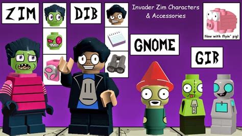 Nickalive Invader Zim Lands At Lego Cuusoo