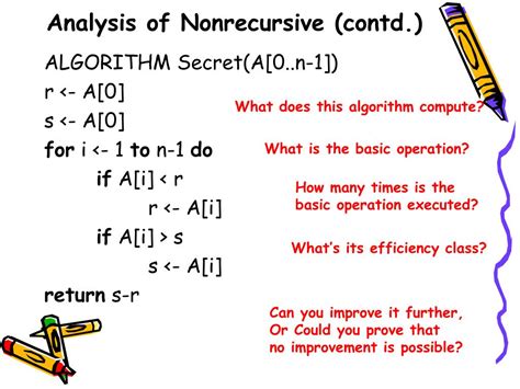 Ppt Cosc 3100 Fundamentals Of Analysis Of Algorithm Efficiency