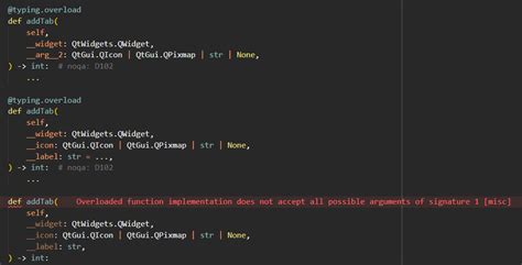 overloaded function implementation does not accept all possible