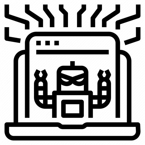 Botnet Network Robot Software Icon Download On Iconfinder