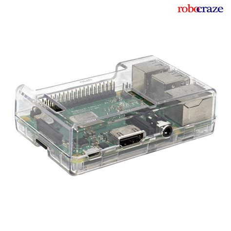 Transparent Plastic Good Quality Raspberry Pi Clear Case Robocraze At Rs Piece In Bengaluru
