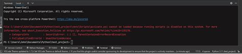 Pycharm What Does This Terminal Error Message Mean Rlearnpython