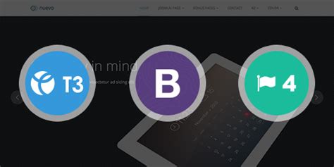 Ja Nuevo Responsive Joomla Template For App And Services Joomlart