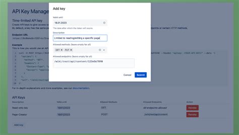 Api Key Manager For Confluence Atlassian Marketplace