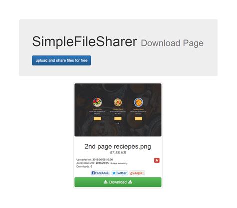 Simple File Sharer File Sharing Php Script Inkthemes