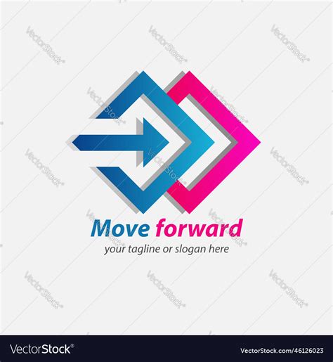 move forward symbol royalty free vector image vectorstock