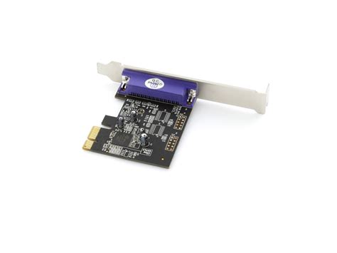 StarTech Com PEX P Port PCI Express Dual Profile Parallel Adapter Card SPP EPP ECP X DB