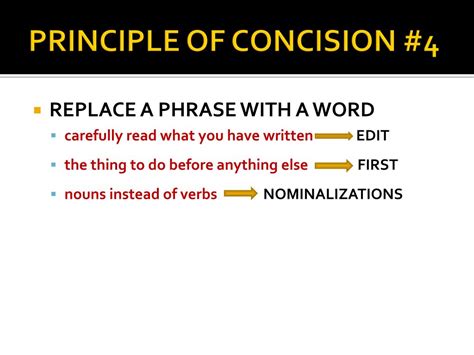 Ppt Lesson 7 Concision Powerpoint Presentation Free Download Id 2771594