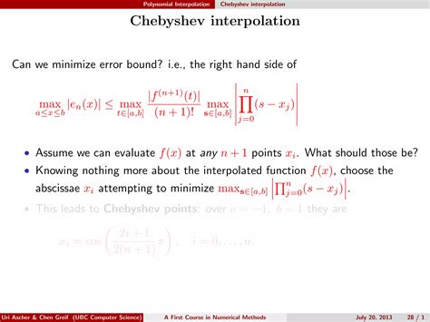 2 polynomial interpolation ppt
