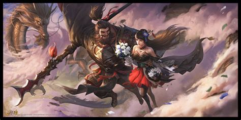 三国杀张飞夏侯氏 Zhang Fei Xia Houshi From Three Kingdoms Kill