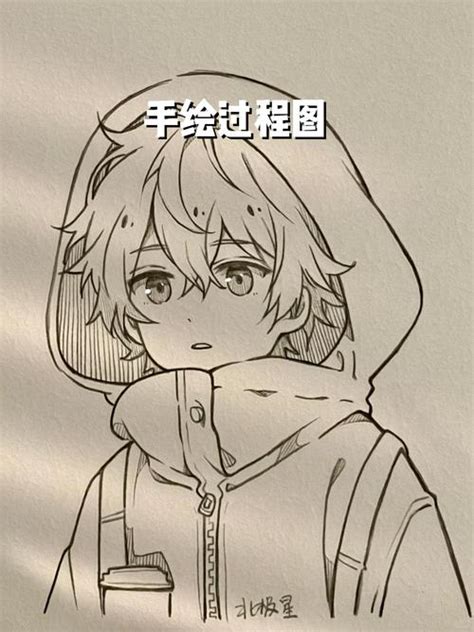 超简单画画图片大全动漫人物 超简单绘画作品 博物迷