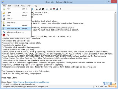 advance notepad İndir Ücretsiz İndir tamindir