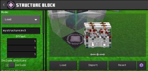 Текстуры Structure Block Import And Export Button для Minecraft