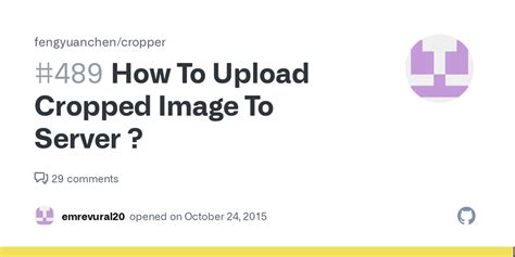 How To Upload Cropped Image To Server Issue Fengyuanchen Cropper GitHub