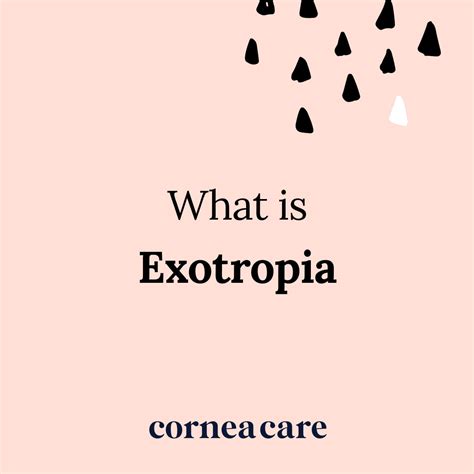 Exotropia Definition Corneacare
