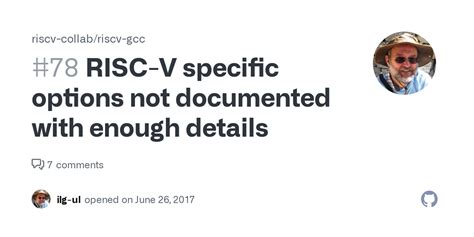 Risc V Specific Options Not Documented With Enough Details · Issue 78
