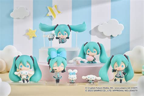Collectible Figure Hatsune Miku X Cinnamoroll 5 Pieces｜good Smile Company