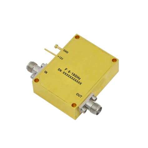 Ultra Wide Band Low Noise Amplifier From GHz To GHz With A Nominal DB Gain NF DB SMA