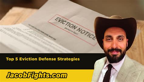Top 5 Eviction Defense Strategies