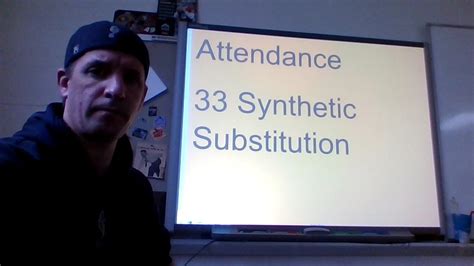 Synthetic Substitution Youtube Synthetic Substitution Youtube