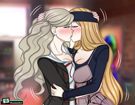 Loutani☘️🔞 Comm Closed On Twitter Ann Kissing More Gals For ☘️anon☘️ 🙈 Part 2