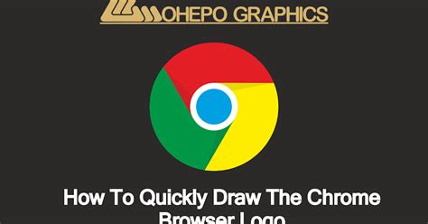 How To Quickly Draw The Chrome Browser Logo In Corel Draw X Fruitty Blog