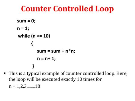 decision making and looping ppt download