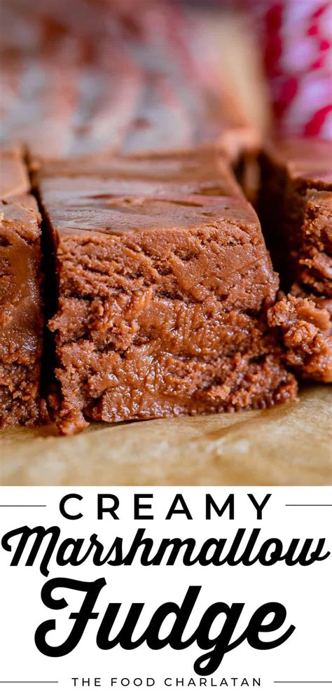 Marshmallow Fluff Fudge (Mom's Recipe) - The Food Charlatan