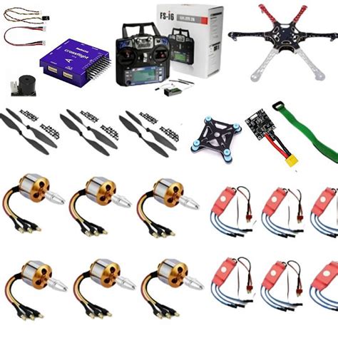 Hexacopter Drone Combo With Radiolink Crossflight Kit Motor Esc Propeller Flight