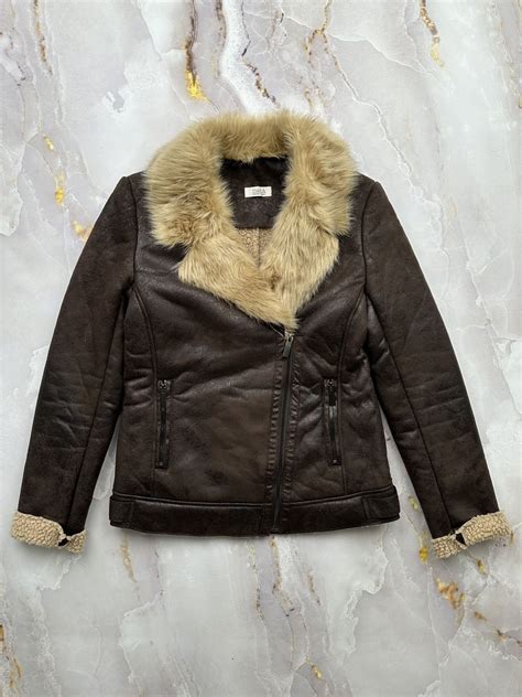 Avant Garde × Streetwear × Vintage Vintage Faux Sheepskin Coat Grailed