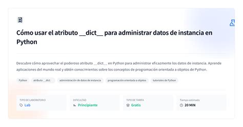 ¿cómo Usar El Atributo Dict Para Gestionar Datos De Instancia En