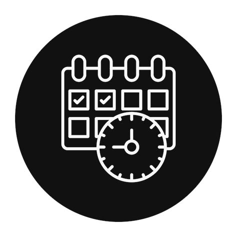 Premium Vector Schedule Vector Illustration