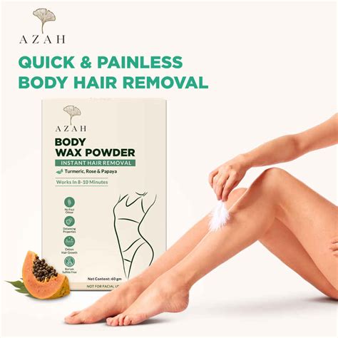 Azah Body And Bikini Hair Removal Wax Powder Buy At ₹249 Online