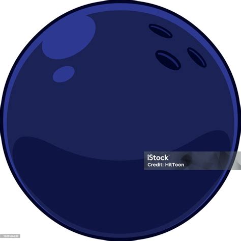 Kartun Bola Bowling Biru Gelap Ilustrasi Stok Unduh Gambar Sekarang Angin Biru Bola