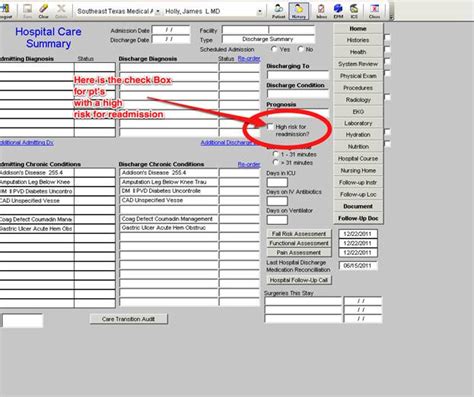 Your Life Your Health Preventable Readmissions Predictive Modeling Nurse