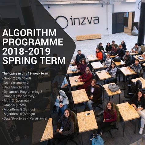Inzva The Spring Term Of Our Algorithm Programme Will
