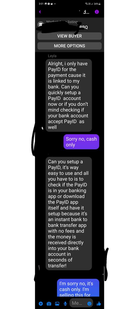 Is This A Payid Scam R Scams