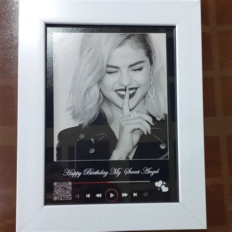 خرید و قیمت تابلو عاشقانهسفارشی تک عکس سایز 1621 با متن و طراحی