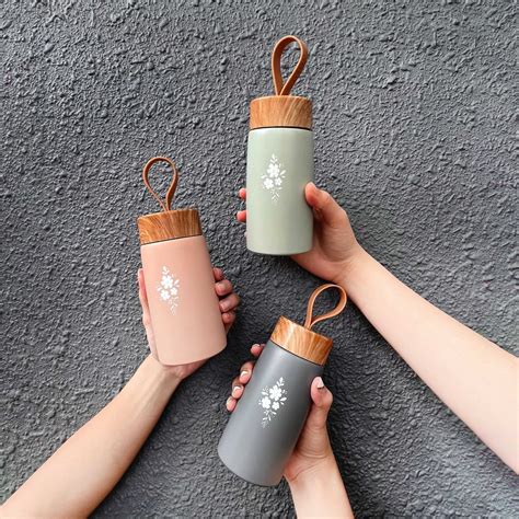 Darla Mini Insulated Flask 280ml Papercranes Design Darla Mini Insulated Flask 280ml Papercranes Design