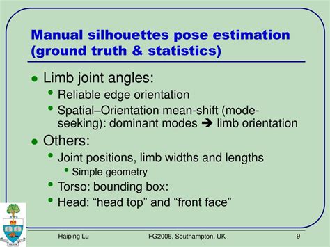 Ppt A Layered Deformable Model For Gait Analysis Powerpoint