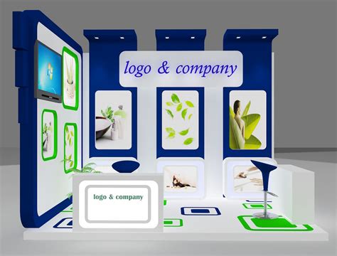 부스 전시 스탠드 28 3d 모델 19 Unknown Max Free3d